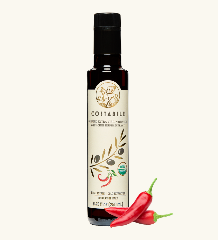 Chili Pepper Olive Oil - Hot Oil from Italy – Costabile Brand